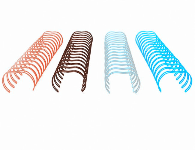 Binder Spiral Coil 9.5mm Wire O Binder Double Loop Book Binding Wire ...