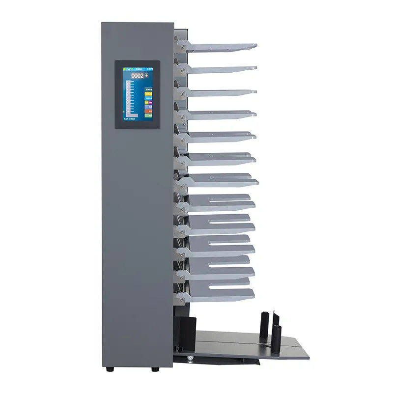 6 Bins 10 Bins 12 Bins Automatic Paper Gathering And Collator Collating ...