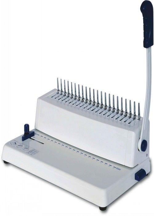 Manual Wire Comb Binding Machine Max Punching 16 Sheets S308 For Book Paper