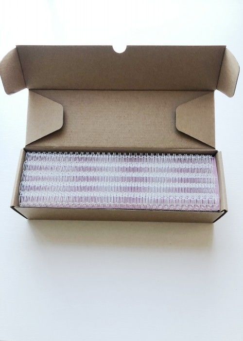 A4 9.5mm Twin Ring Wire O Double Loop Spiral For Book Calendar