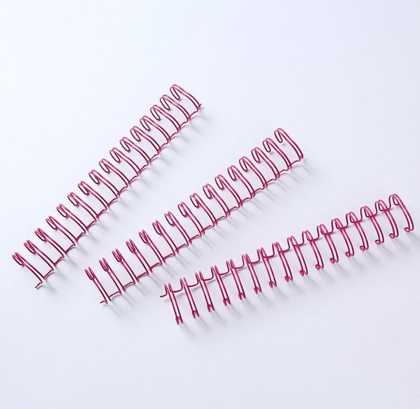 dia4.8mm 34 Or 23 Loops Double Loop Binding Wire A4 Box Packing