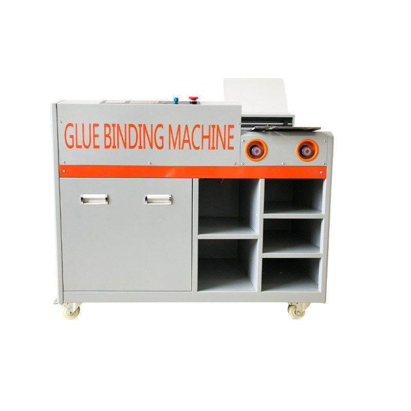 Double Gluing Roller A4 Automatic Perfect Glue Book Binding Machine 280 ...