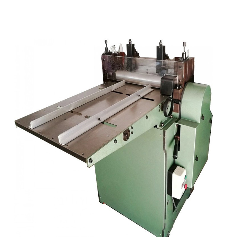 NB-420 Cardboard Spine Cutting Machine , Central Stripes Cutting ...