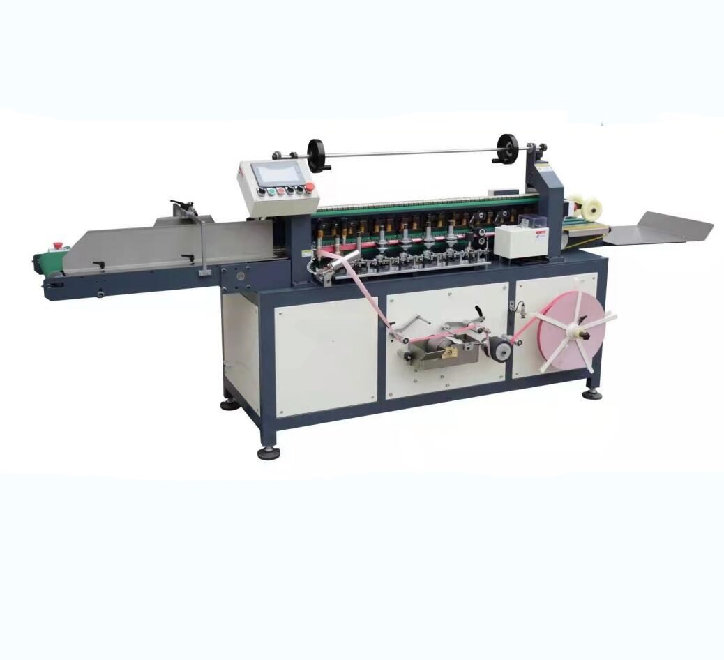 2KW Book Spine Taping Machine Automatic Book Back Packing Wrapping Spine Taping And Glue Binding ...