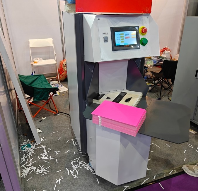 Max 500 GSM Automatic Paper Sheet Counter Counting Numbering Machine ...