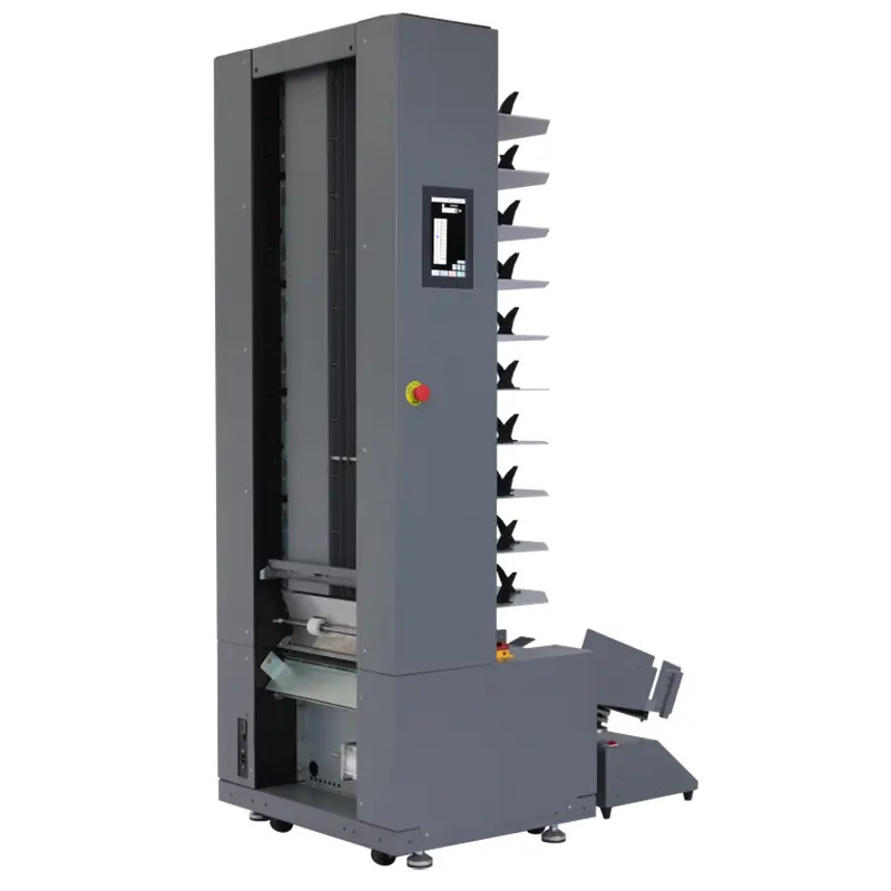 10 Stations Air Suction Automatic A2 A3 A4 A5 Paper Book Booklet Sheet ...