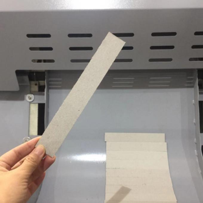 NB-420 Cardboard Spine Cutting Machine , Central Stripes Cutting ...