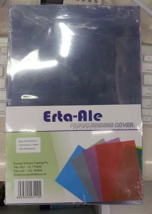 1" 2" PVC Velo Binding Strips For Binding Document