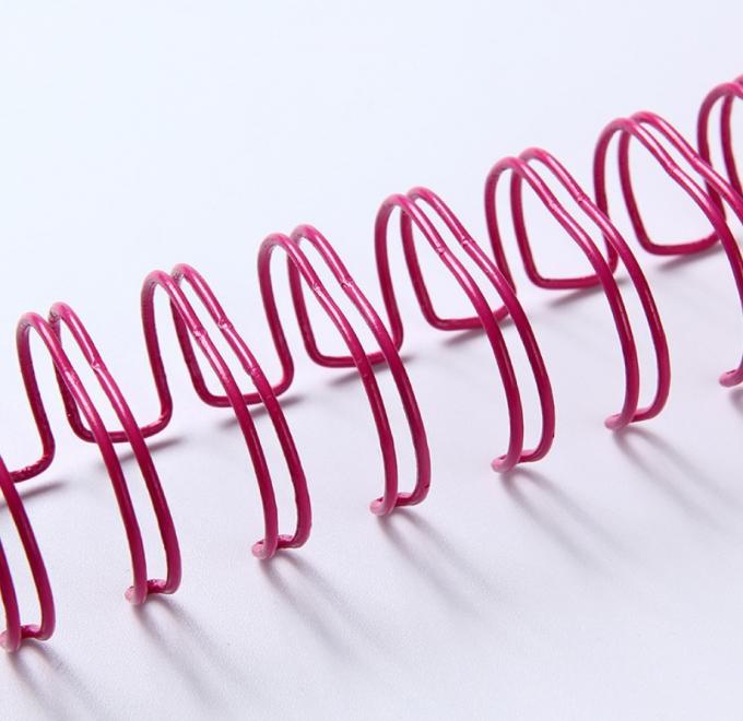 dia4.8mm 34 Or 23 Loops Double Loop Binding Wire A4 Box Packing